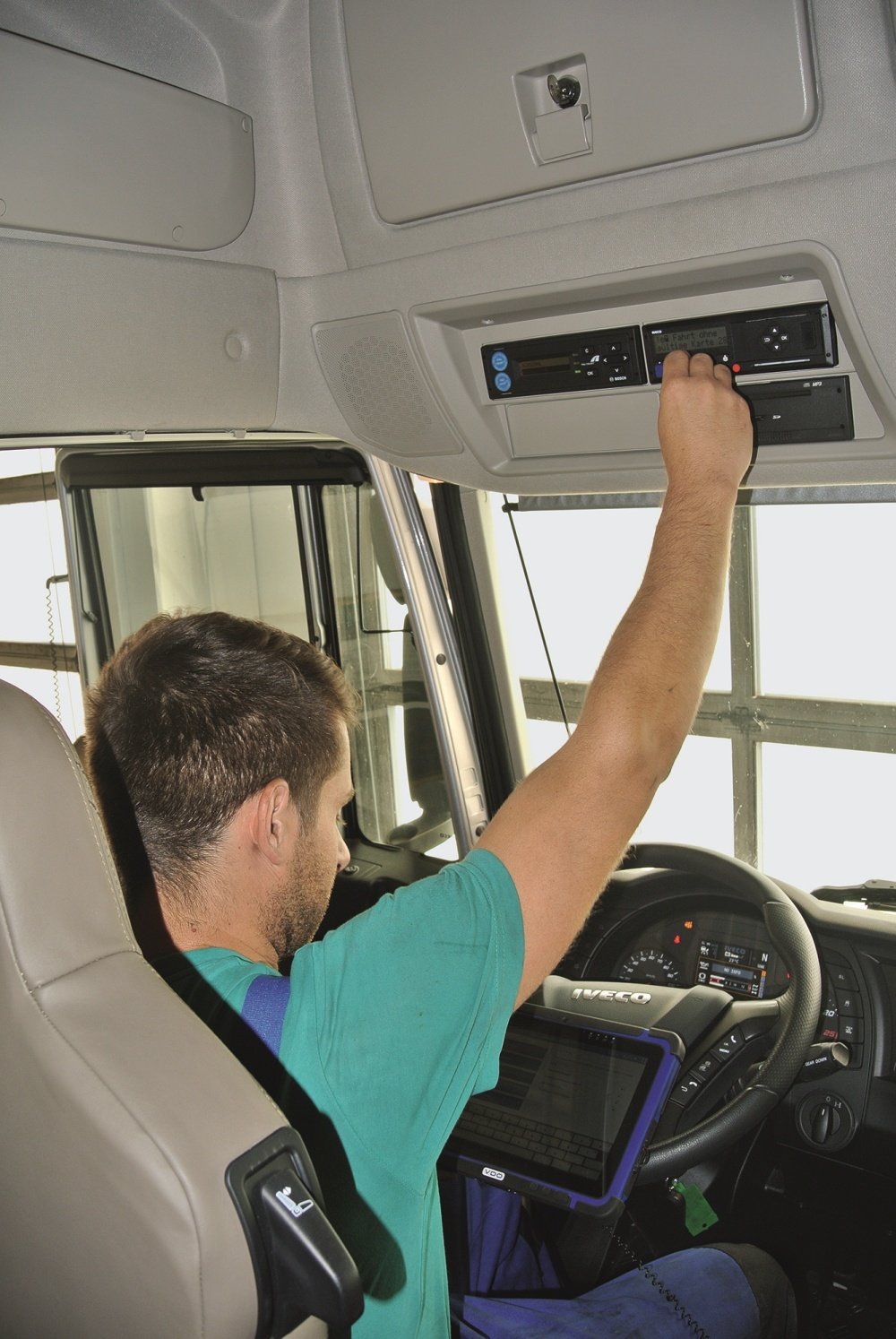 Der 'intelligente' digitale Tachographen - Krafthand-Truck